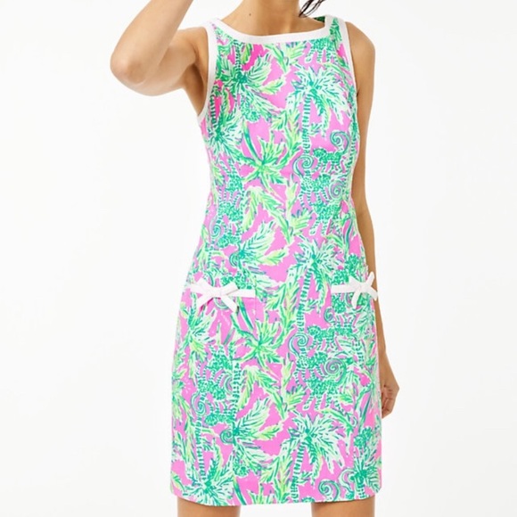 Lilly Pulitzer | Dresses | Lilly Pulitzer Kathleen Stretch Shift Dress ...